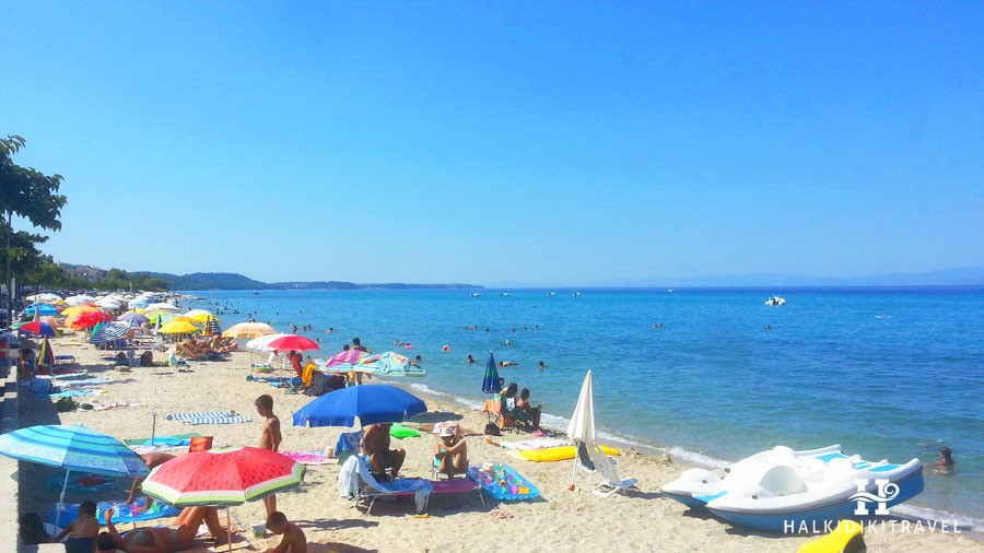 Pefkohori Beach - HalkidikiTravel.com
